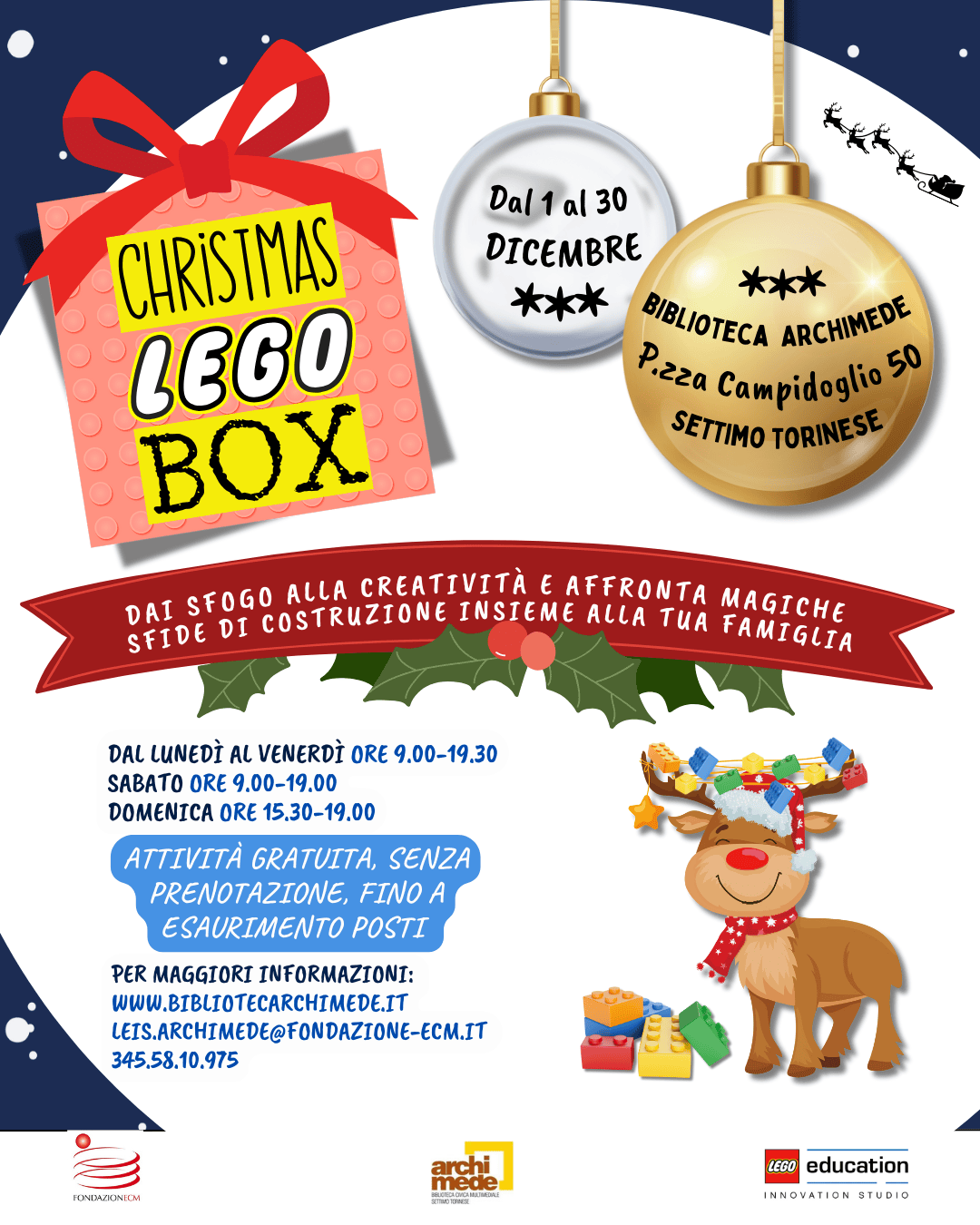 Christmas LEGO Box – Biblioteca Archimede